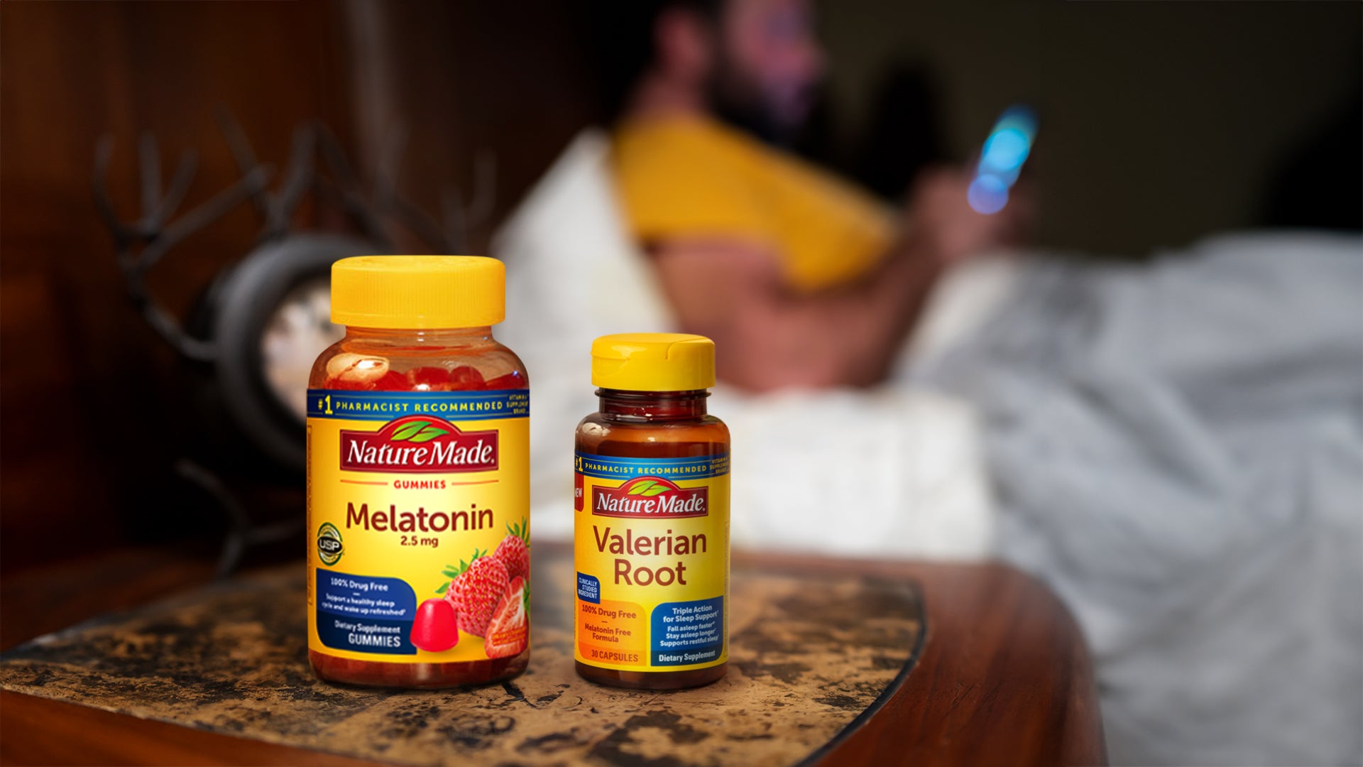 Valerian Root vs. Melatonin: Which Should You Take? & Nature Made®