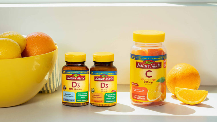 Can I Take Vitamin C and D Together? & Nature Made®