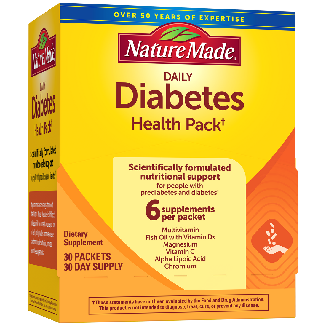 Daily Diabetes Health Pack | Support for Diabetes | Nature Made®