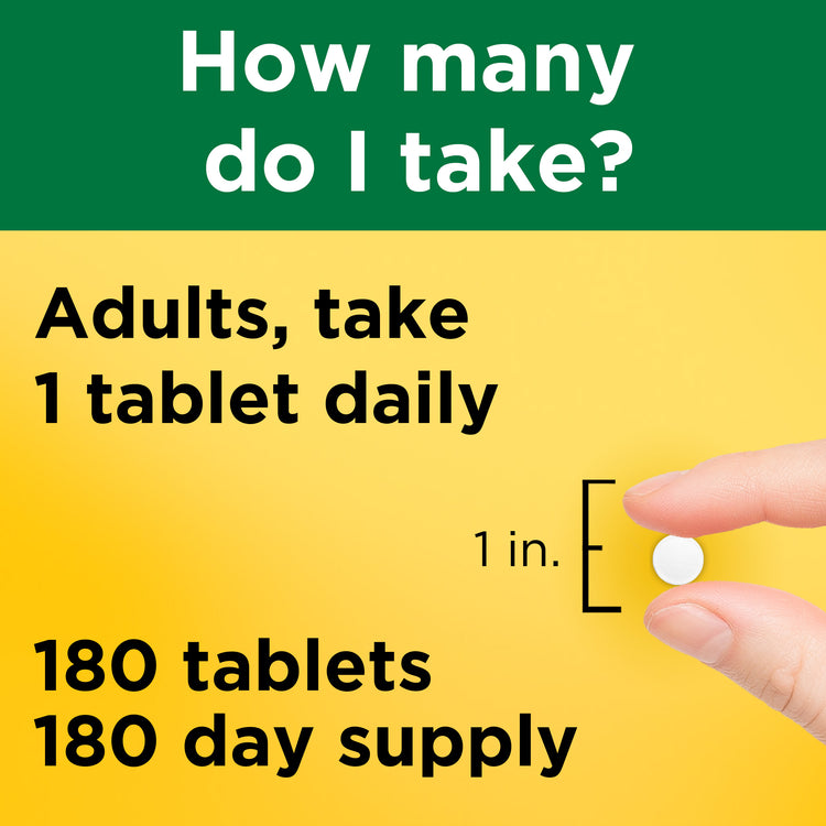 Iron Tablets | Vital for Red Blood Cell Formation | Nature Made®