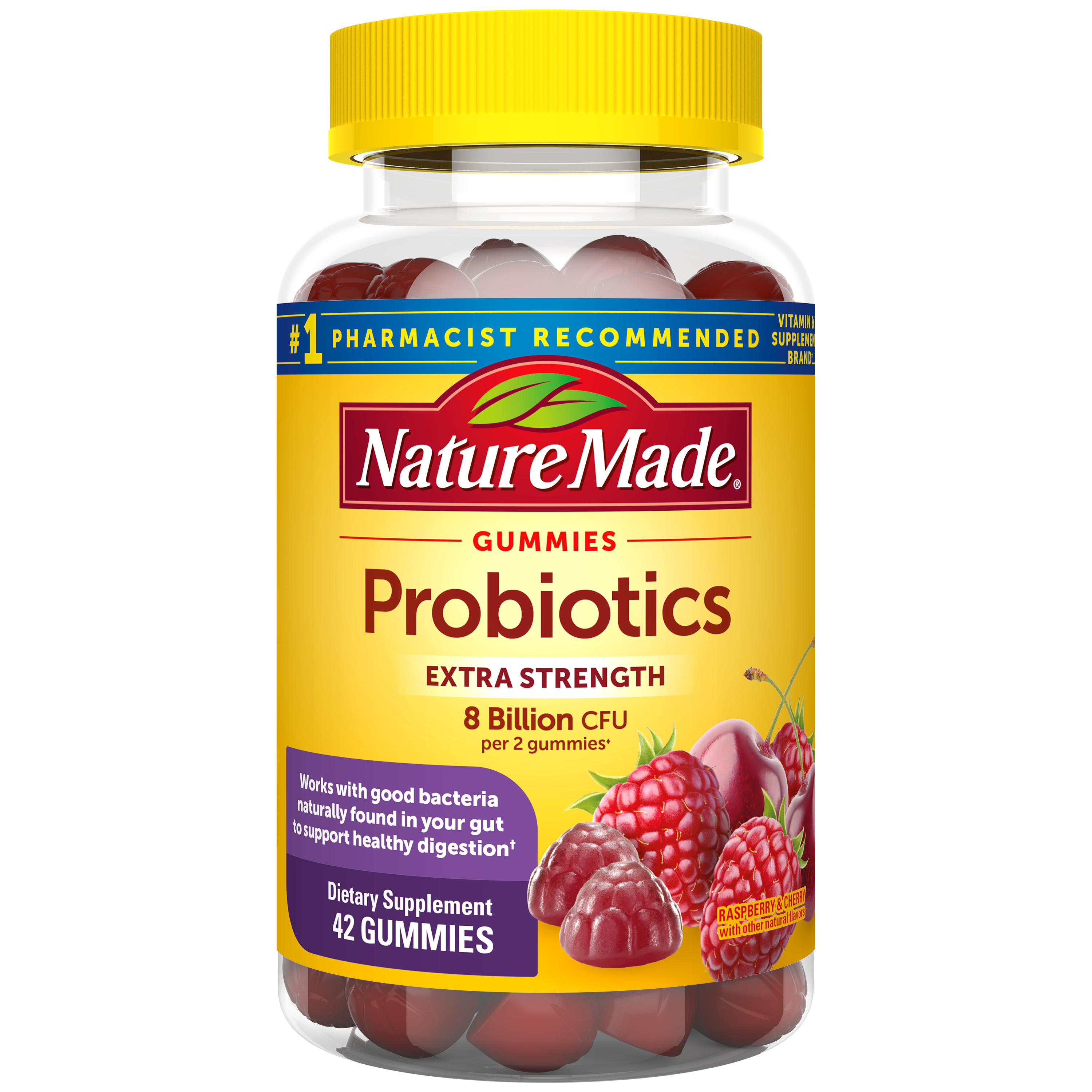 Digestive Probiotics Ultra Strength Gummies & Nature Made®