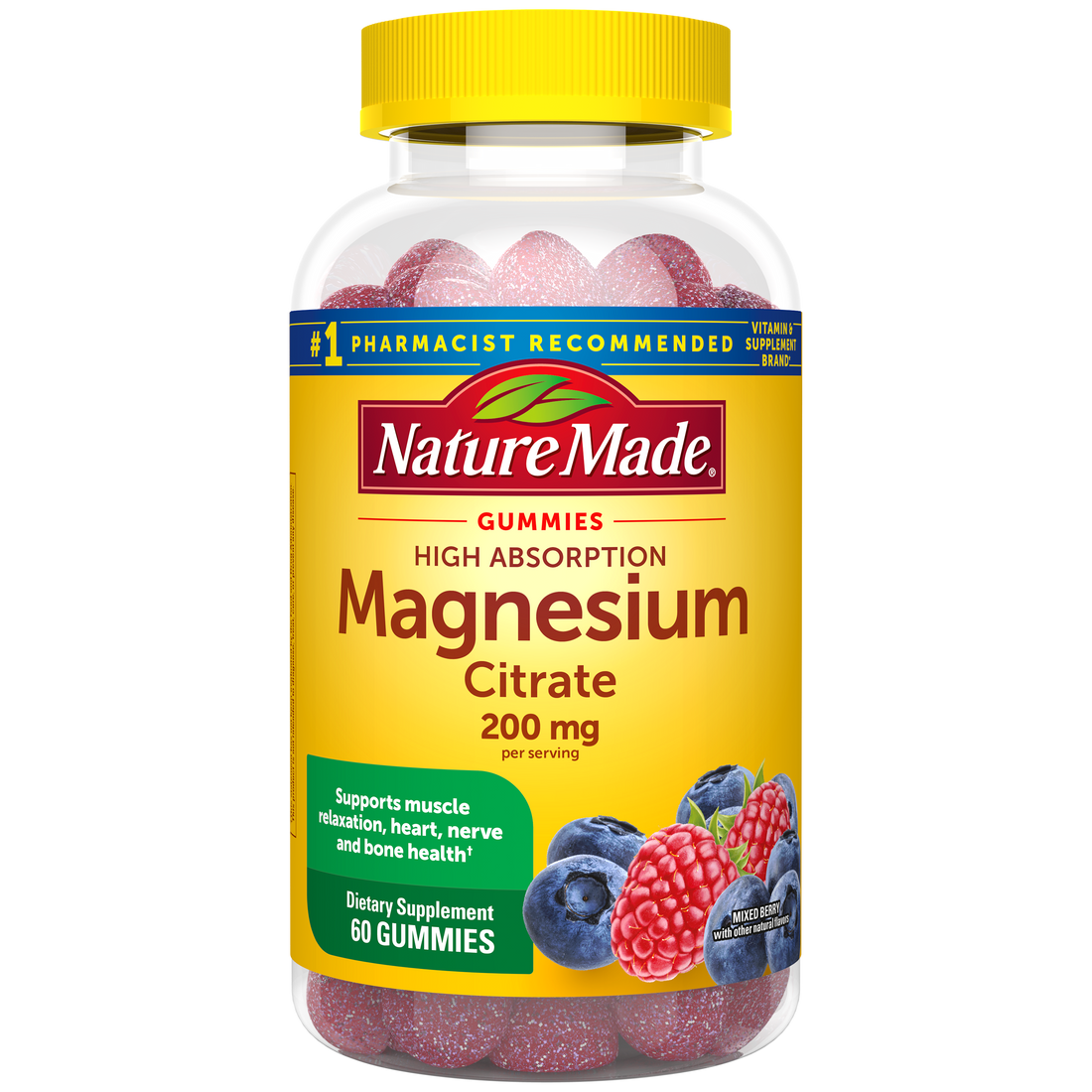 High Absorption Magnesium Citrate Gummies & Nature Made®
