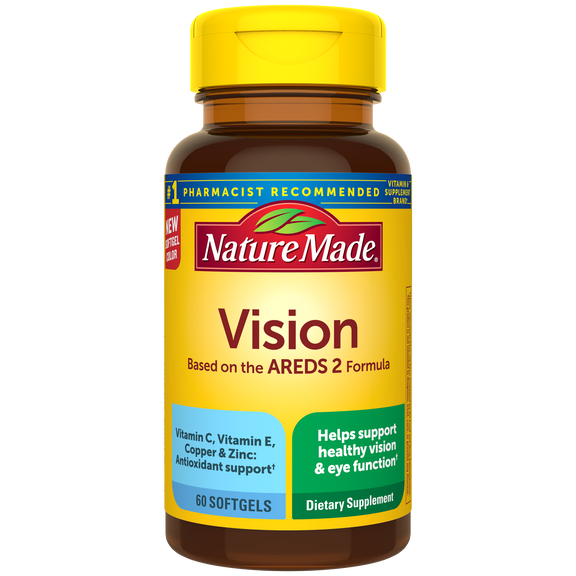 Vision based on the AREDS 2 Formula | Nature Made & Nature Made®