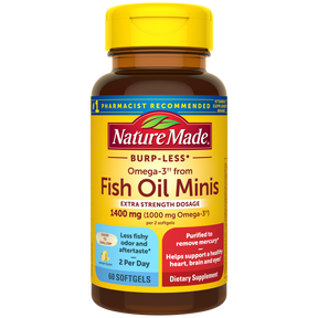 Extra Strength Omega-3†† From Fish Oil Minis | Nature Made®