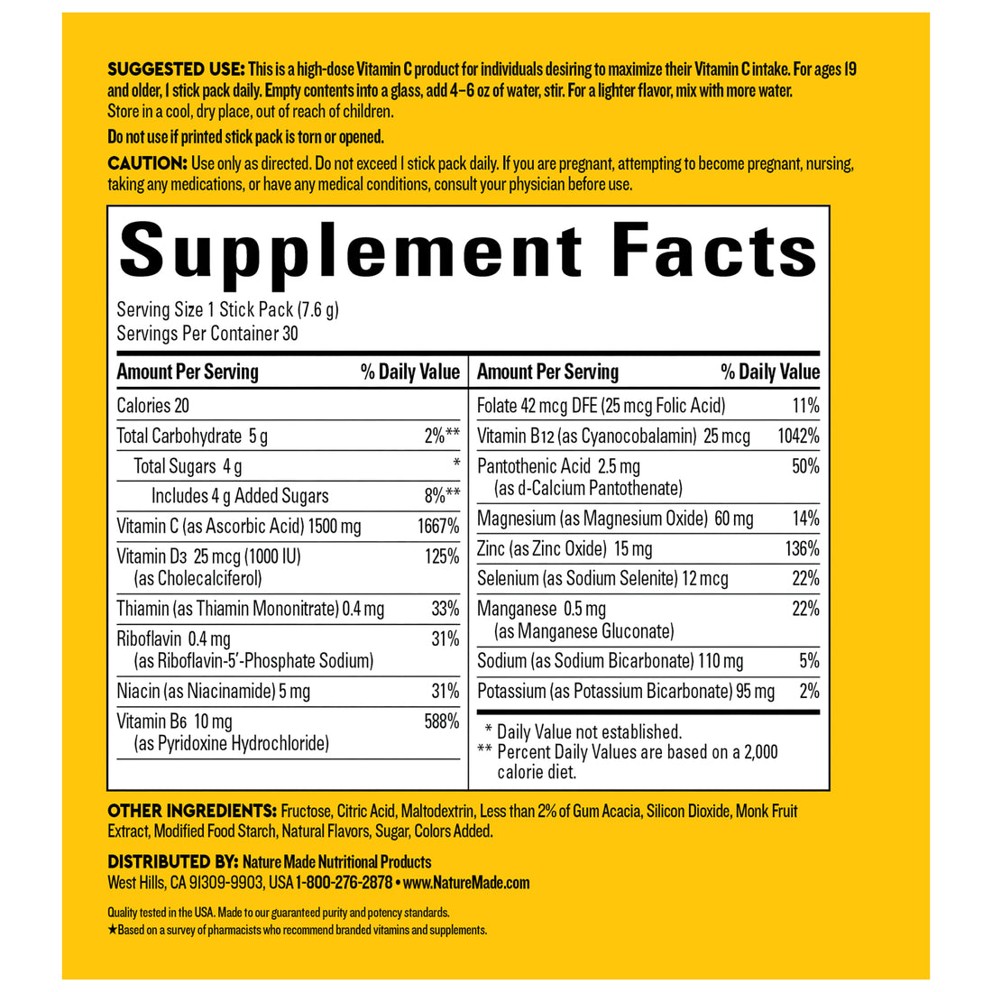 ImmuneMAX Fizzy Drink Mix | Vitamin C Drink + Vitamin D & Zinc & Nature ...