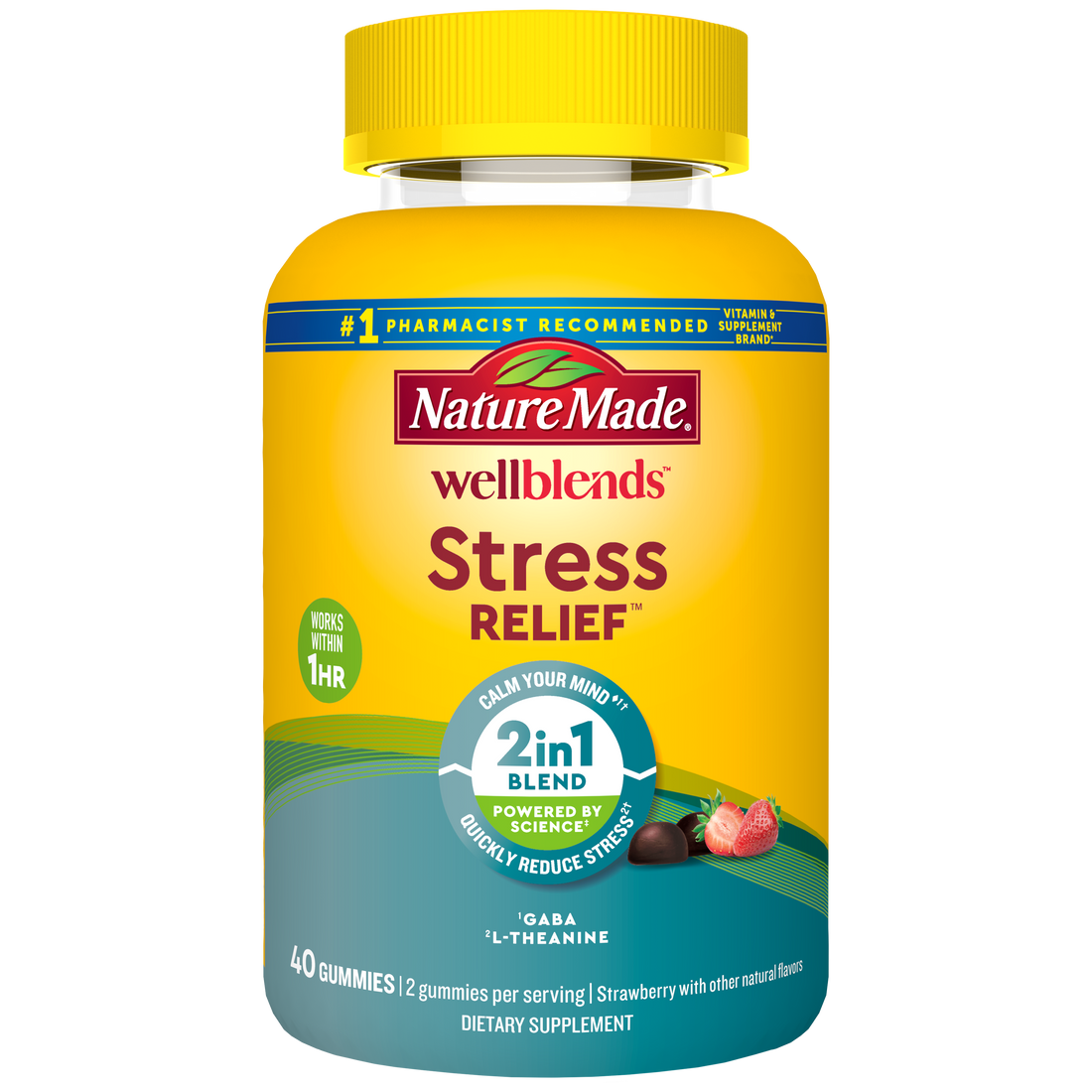 Wellblends™ Stress Relief™ Gummies & Nature Made®