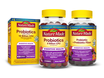 Probiotics for Gut Health: Men’s and Women’s & Nature Made®
