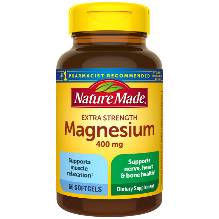 Extra Strength Magnesium 400 mg | For Healthy Bones & Nature Made®