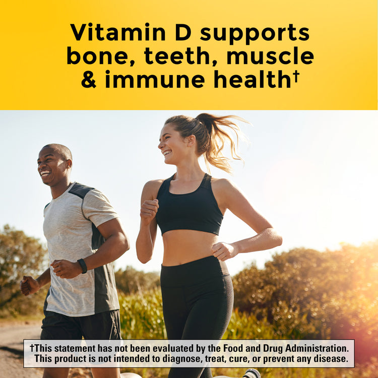 Vitamin D3 5000 IU (125 mcg) Fast Dissolve Tablets & Nature Made®
